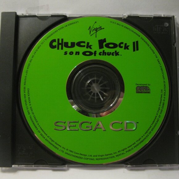 Sega | Video Games & Consoles | Sega Cd Video Game Chuck Rock Ii Son Of ...